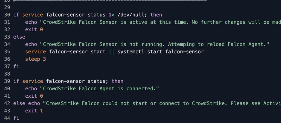 Verify CrowdStrike Falcon Sensor on Linux Endpoints