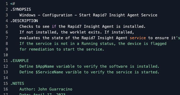Keep Rapid7 Security Monitoring Running on Windows